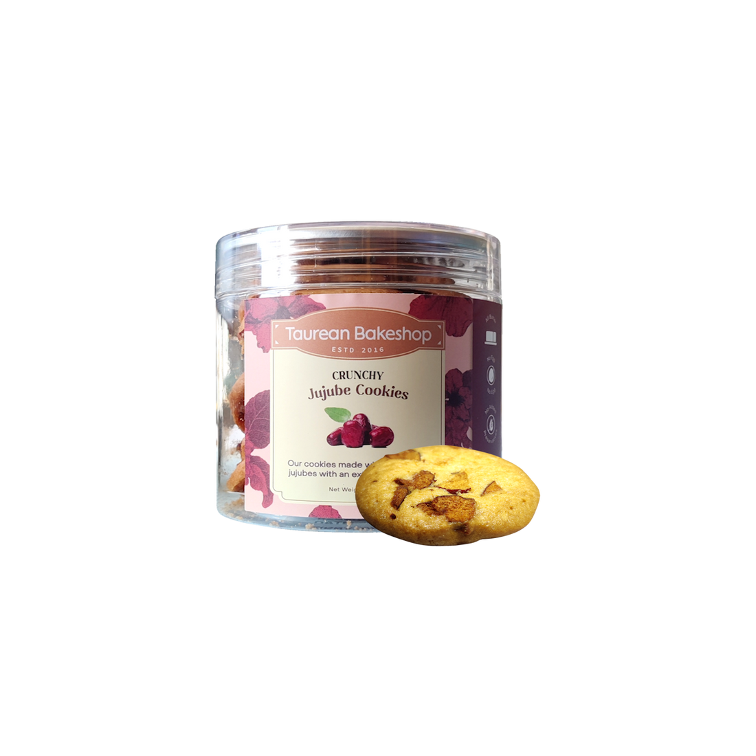 Crunchy Jujube Cookies – Taurean Bakeshop