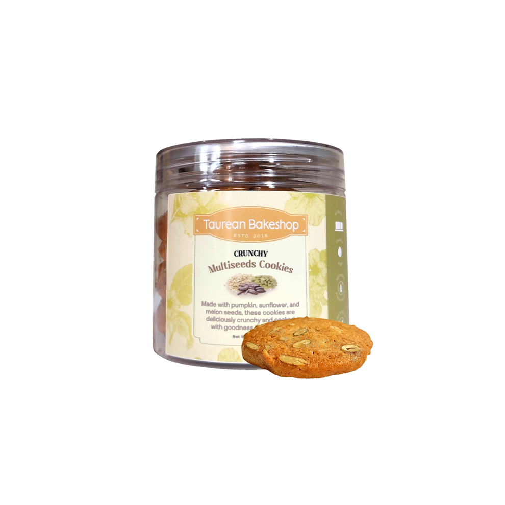 Crunchy Multiseeds Cookies – Taurean Bakeshop