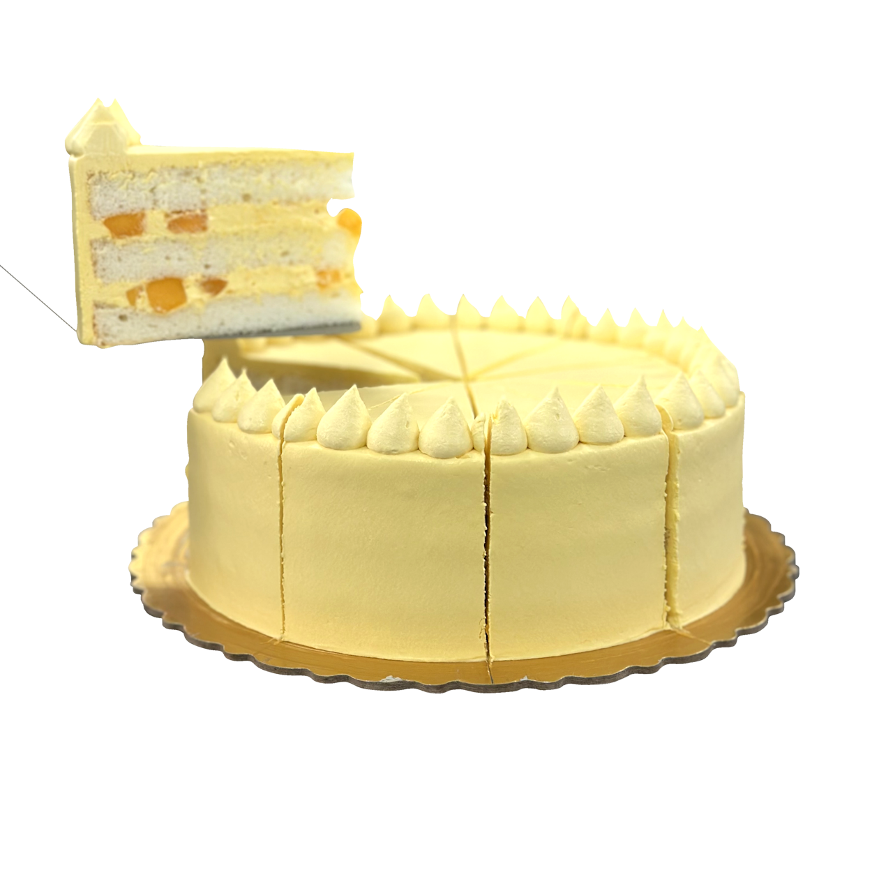 [PRE-ORDER] Premium Mango Fresh Cream Cake – Taurean Bakeshop
